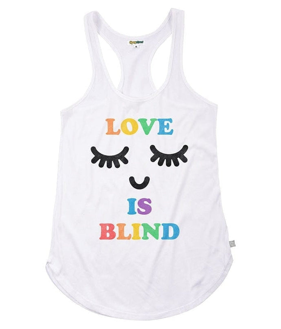 Love Is Blind Racerback Tank Top Pride Outfits Tipsy Elves
