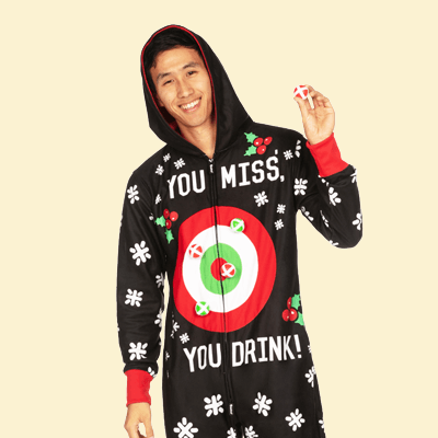 Men’s Funny Christmas Onesies | Tipsy Elves