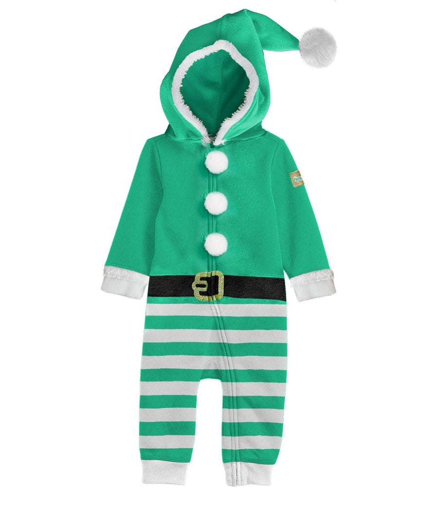 Elf Jumpsuit: Baby Girl's Christmas Outfits | Tipsy Elves