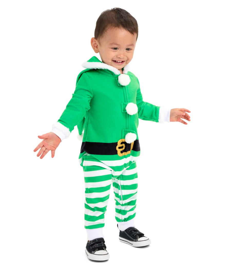 Elf Jumpsuit: Baby Boy's Christmas Outfits | Tipsy Elves