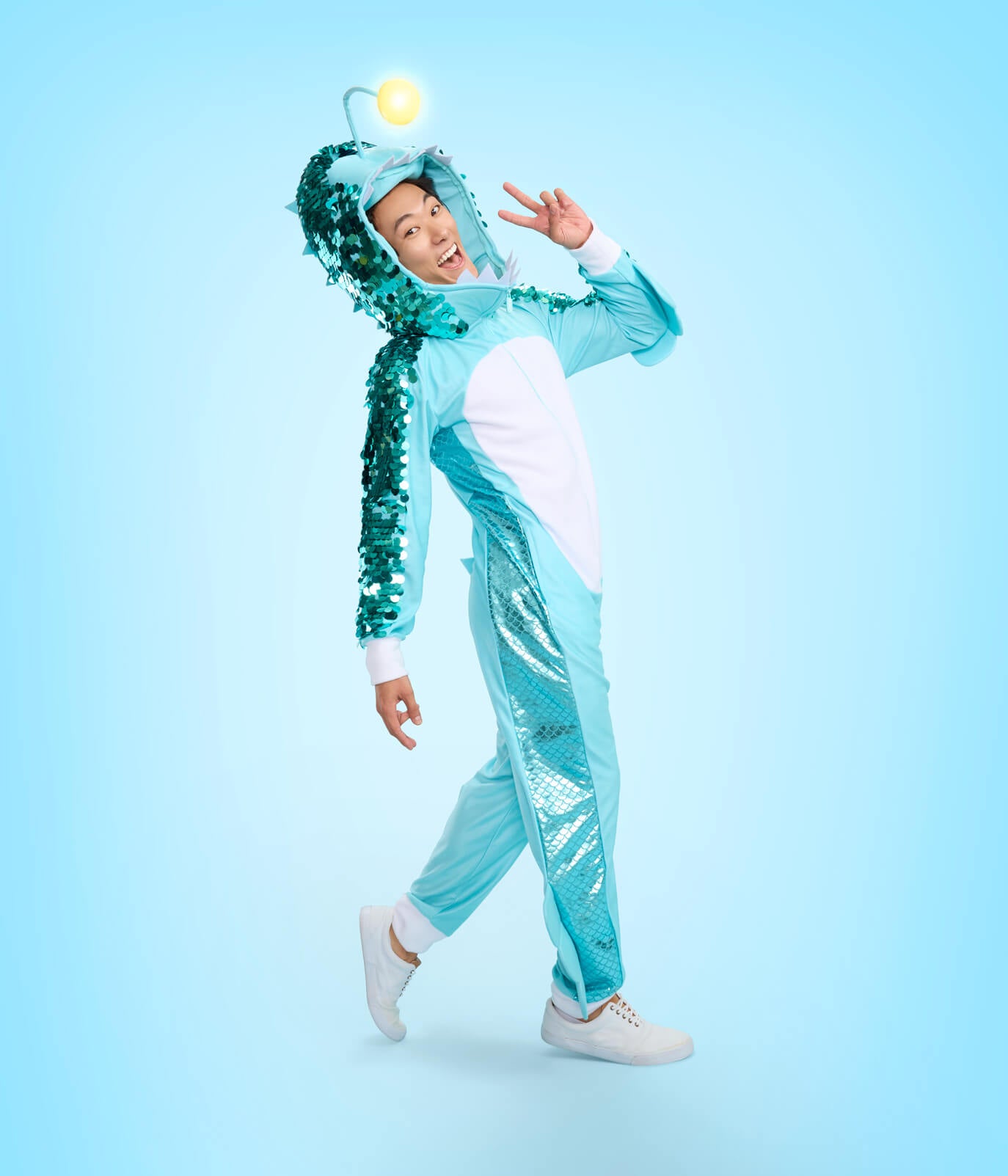 Angler Fish Costume: Men's Halloween Costumes | Tipsy Elves