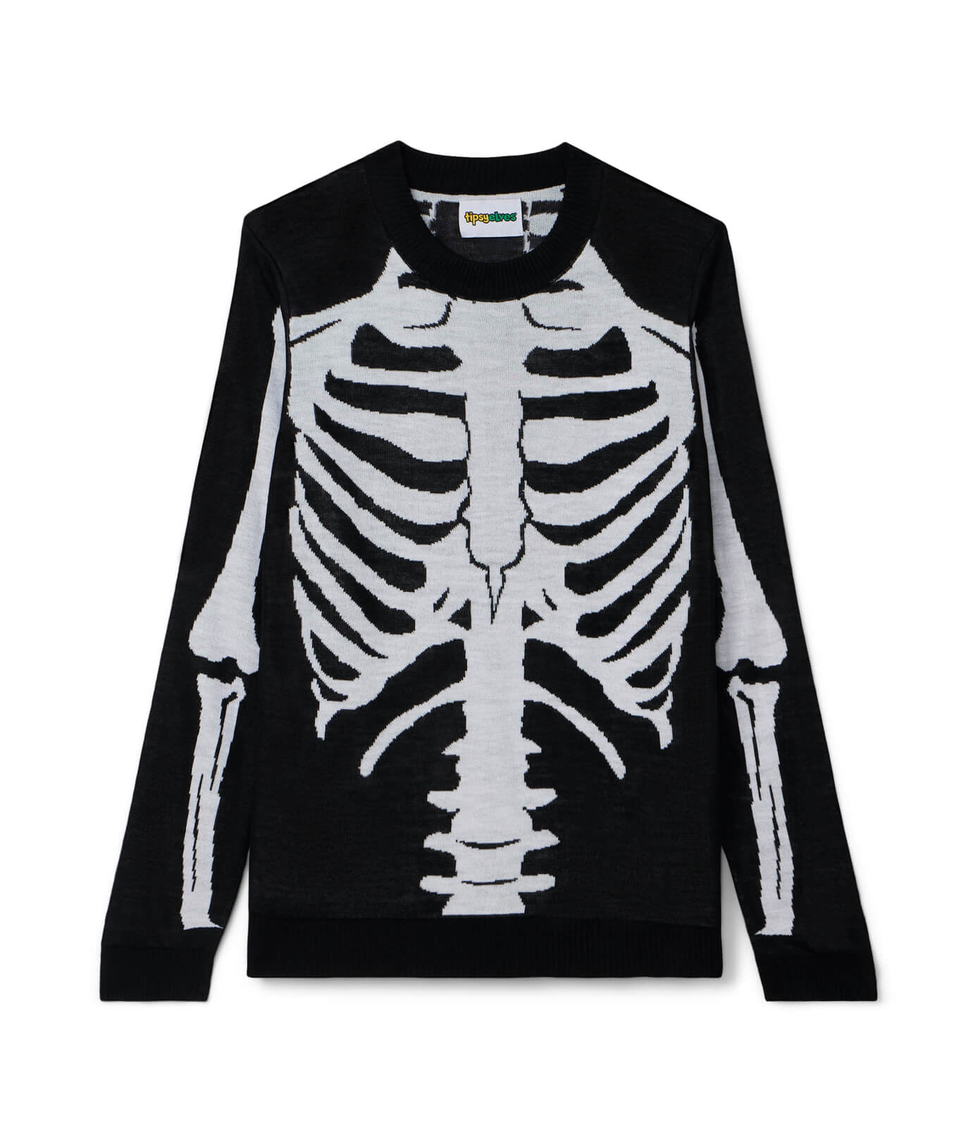 Skeleton Sweater: Men's Halloween Outfits | Tipsy Elves