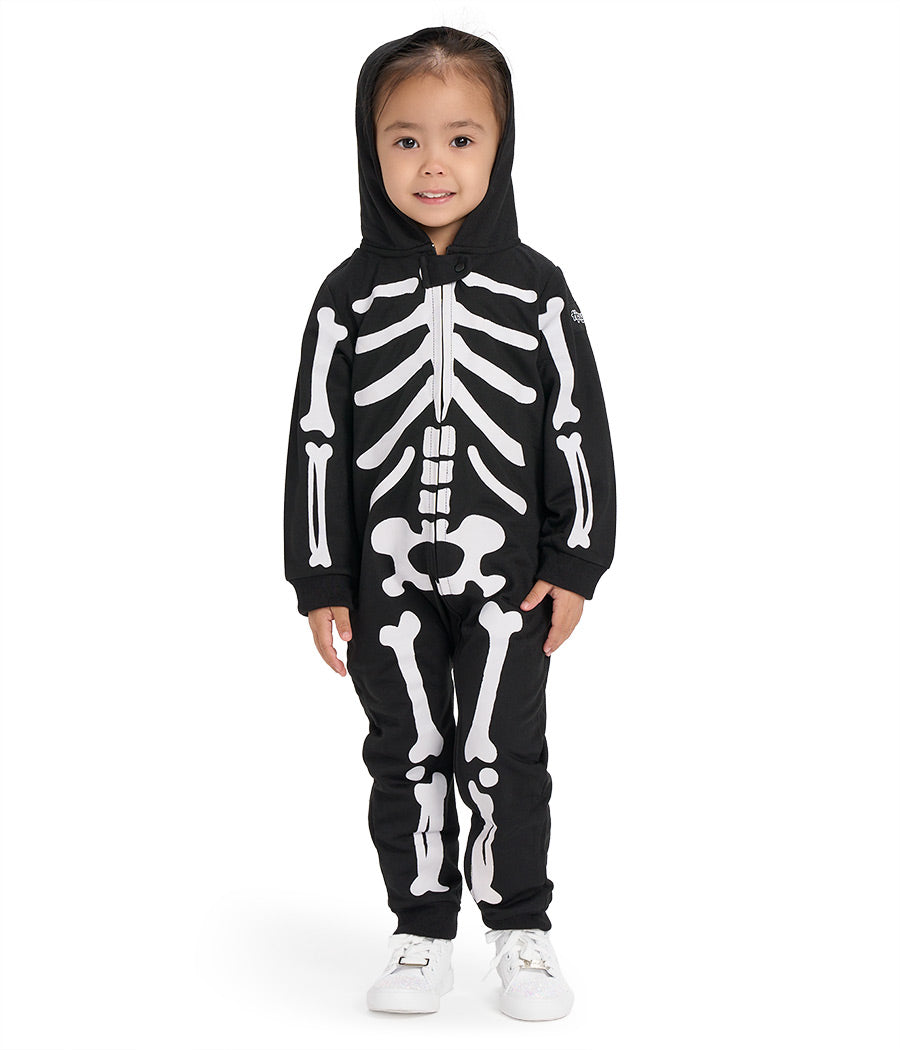 Skeleton Costume: Toddler Girl's Halloween Outfits | Tipsy Elves