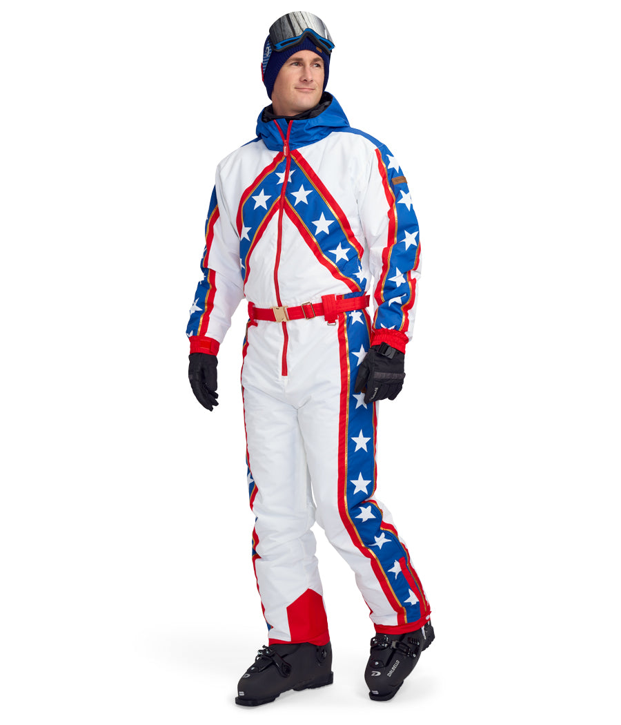 Rockets Red Shred Snow Suit: Men's Ski and Snowboard Apparel | Tipsy Elves