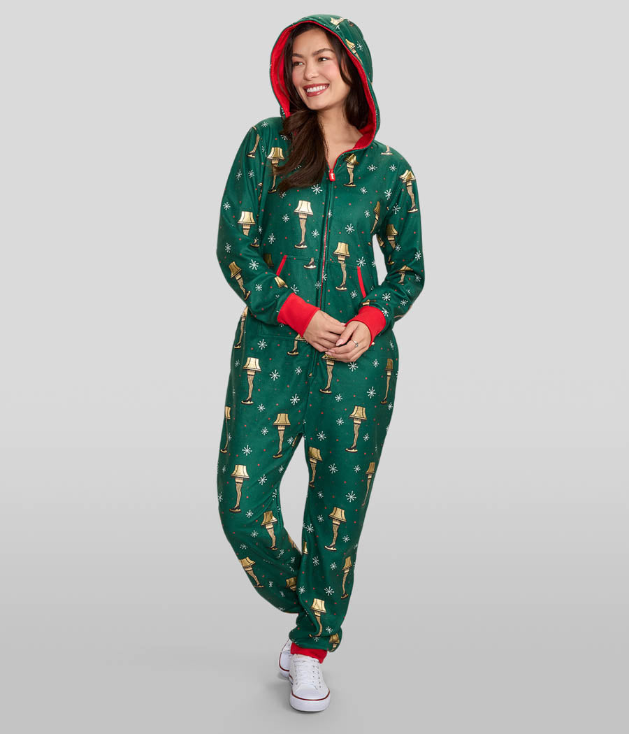 Leg Lamp Jumpsuit: Women's Christmas Outfits | Tipsy Elves