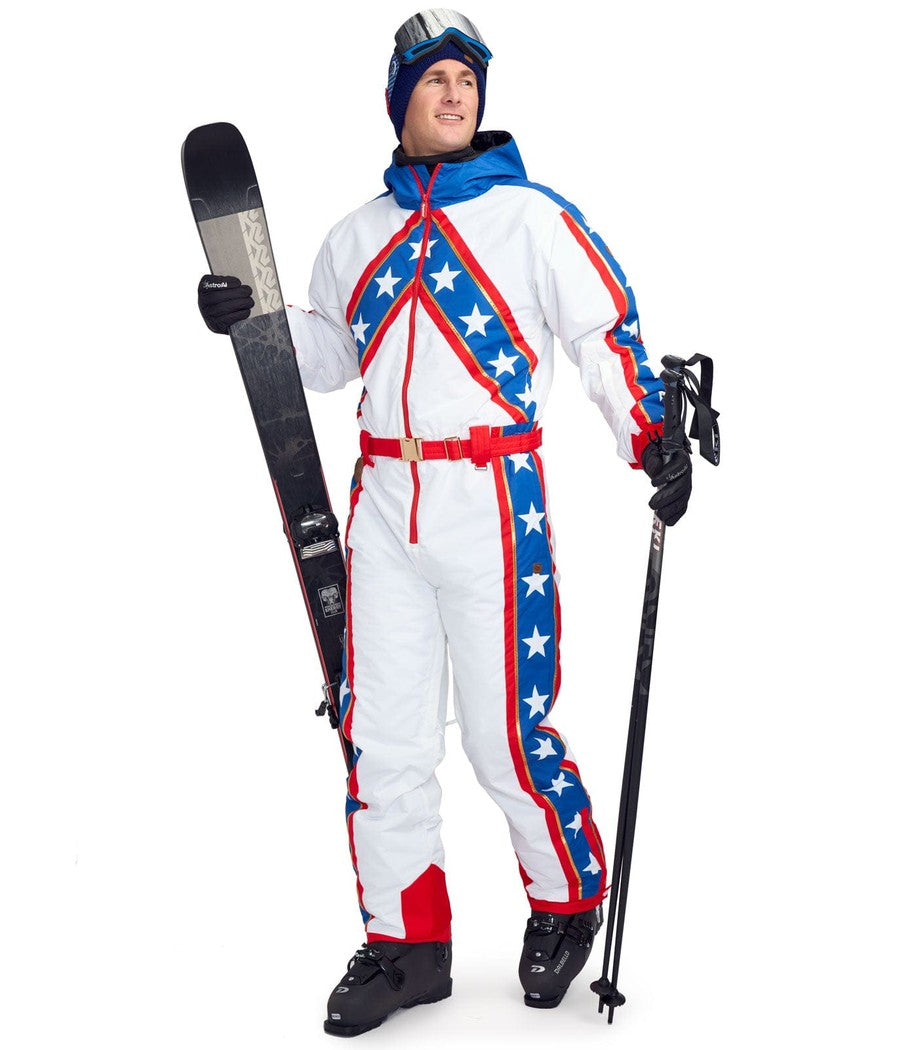 Rockets Red Shred Snow Suit: Men's Ski and Snowboard Apparel | Tipsy Elves