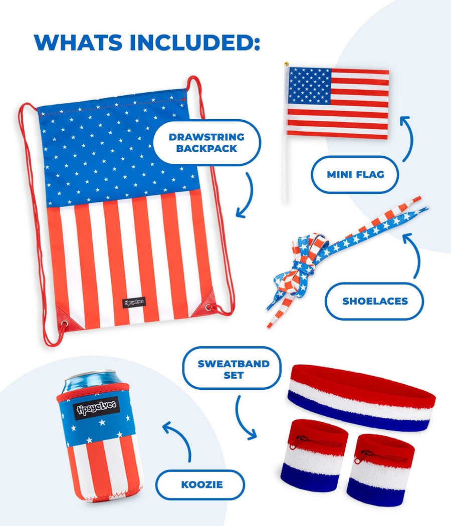 USA Party Pack Bundle: Patriotic Outfits | Tipsy Elves