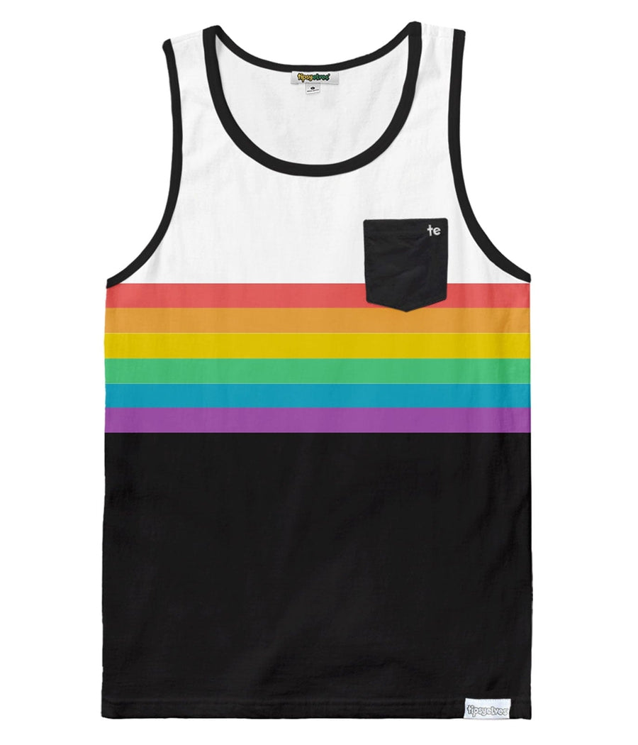 Retro Rainbow Tank Top: Pride Outfits | Tipsy Elves