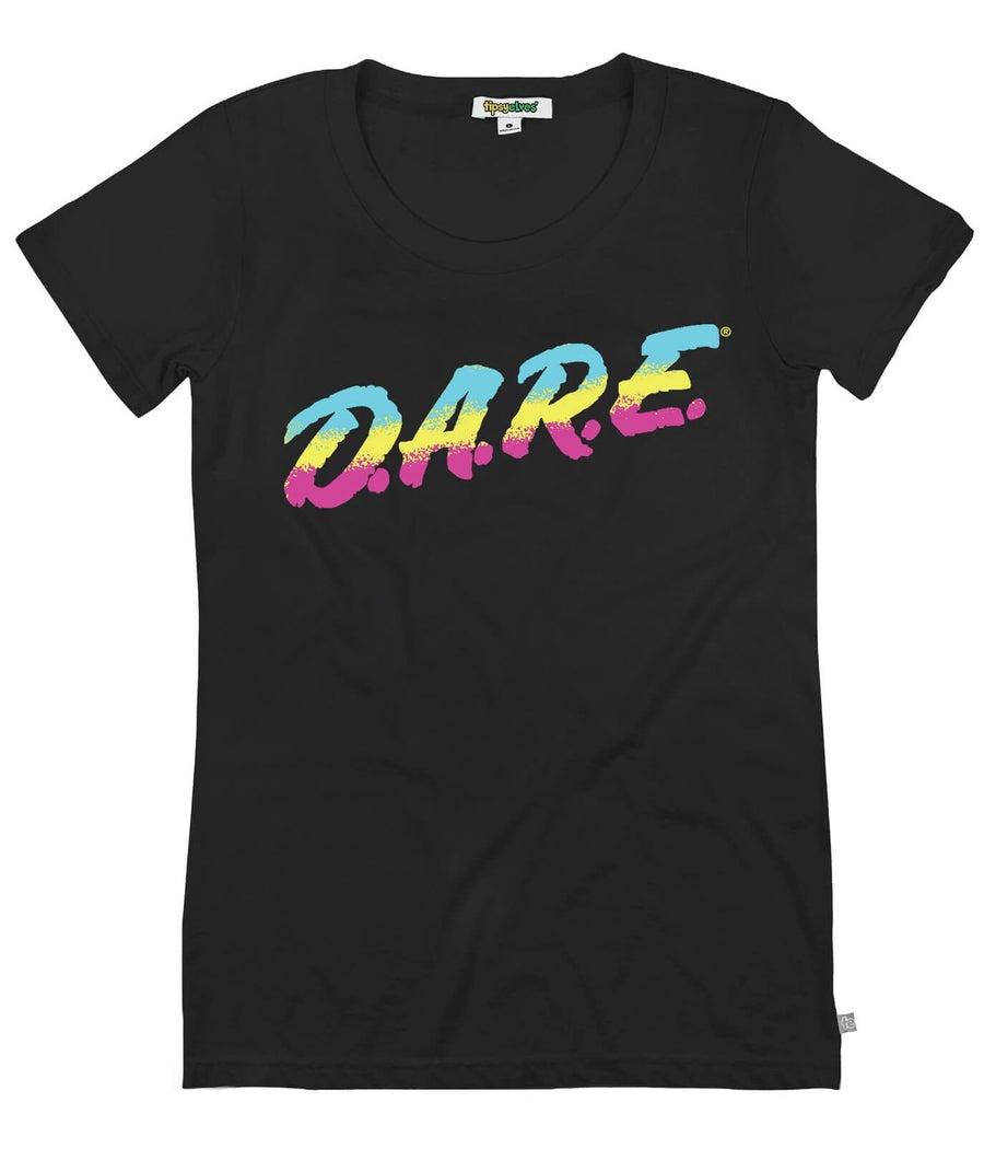 Black DARE Tee: Women's Summer Outfits | Tipsy Elves