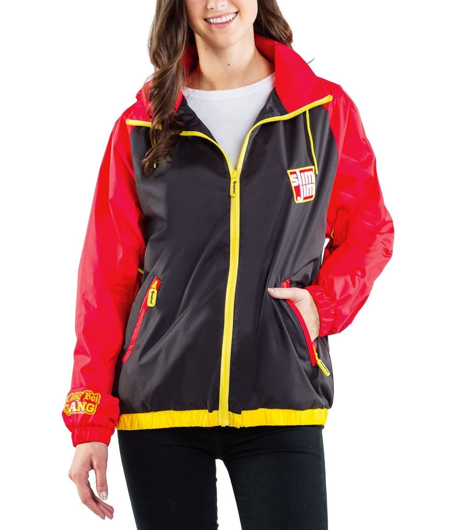Slim Jim Red And Black Jacket: Women's Slim Jim Outfits | Tipsy Elves