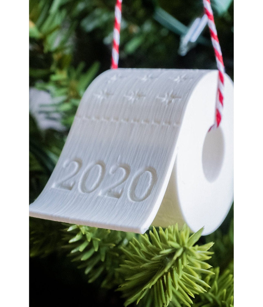 2020 Toilet Paper Ornament: White Elephant Gifts | Tipsy Elves