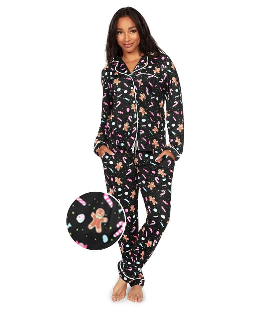 Seasonal Sweets Pajama Set: Women's Christmas Outfits | Tipsy Elves