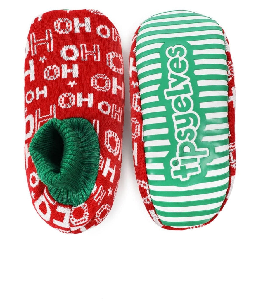 Ho Ho Ho Slipper Socks: Christmas Outfits | Tipsy Elves