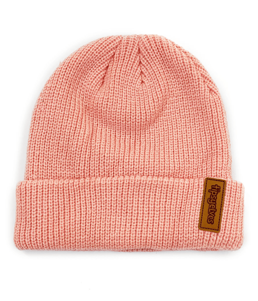 Powder Pink Beanie: Ski and Snowboard Apparel | Tipsy Elves