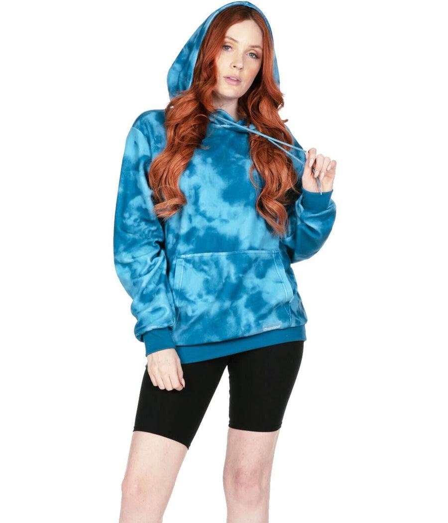 Women's Fleece Hoodies: Deep Blue | Tipsy Elves