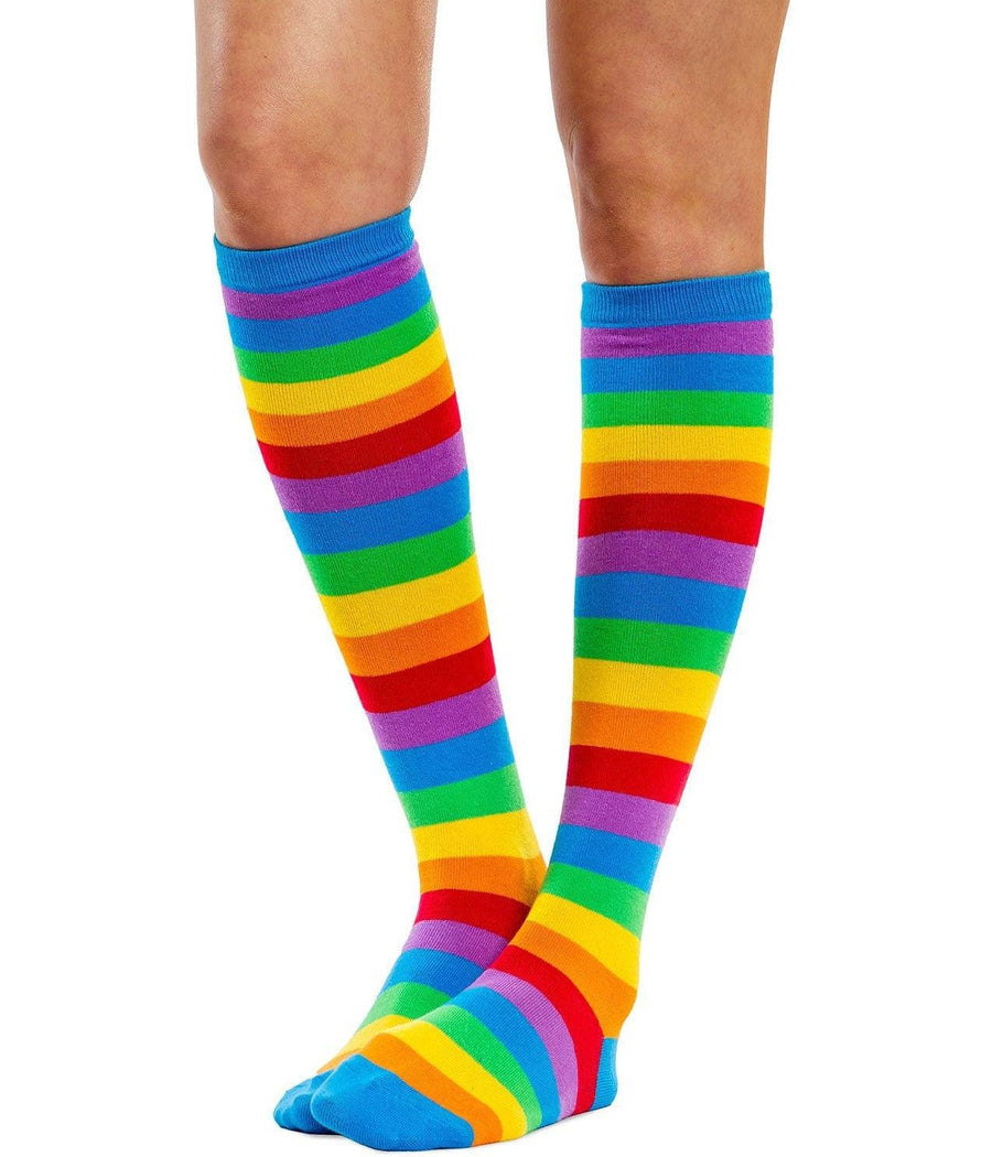 Rainbow Socks: Women's Rainbow Outfits | Tipsy Elves