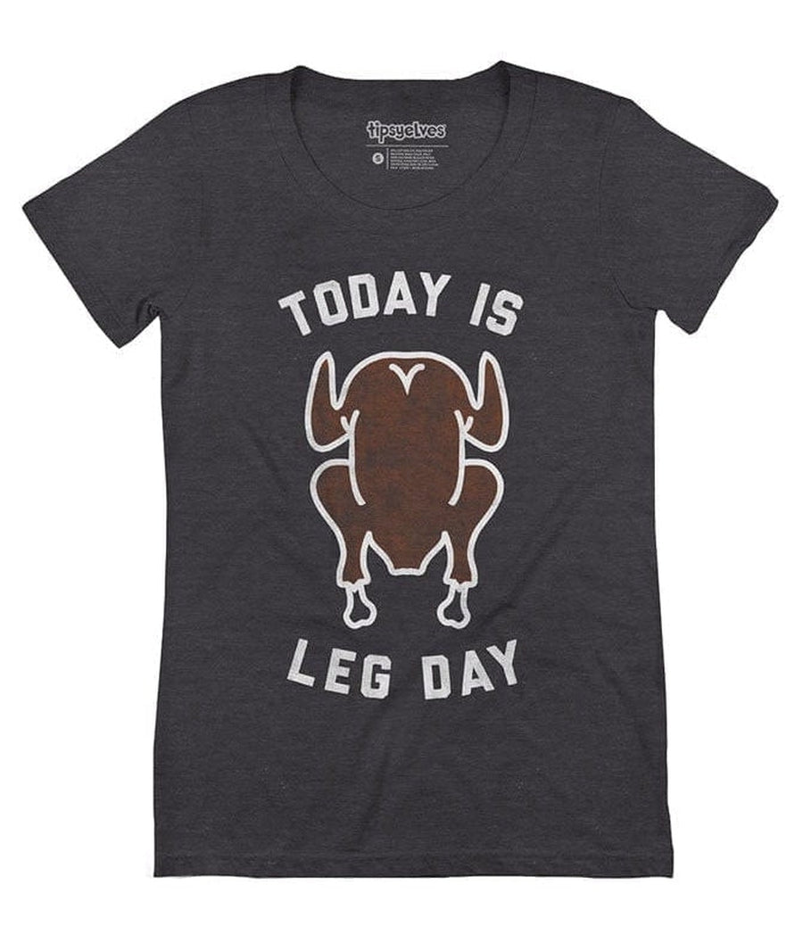 Women's Today is Leg Day Thanksgiving Tank Top | Tipsy Elves
